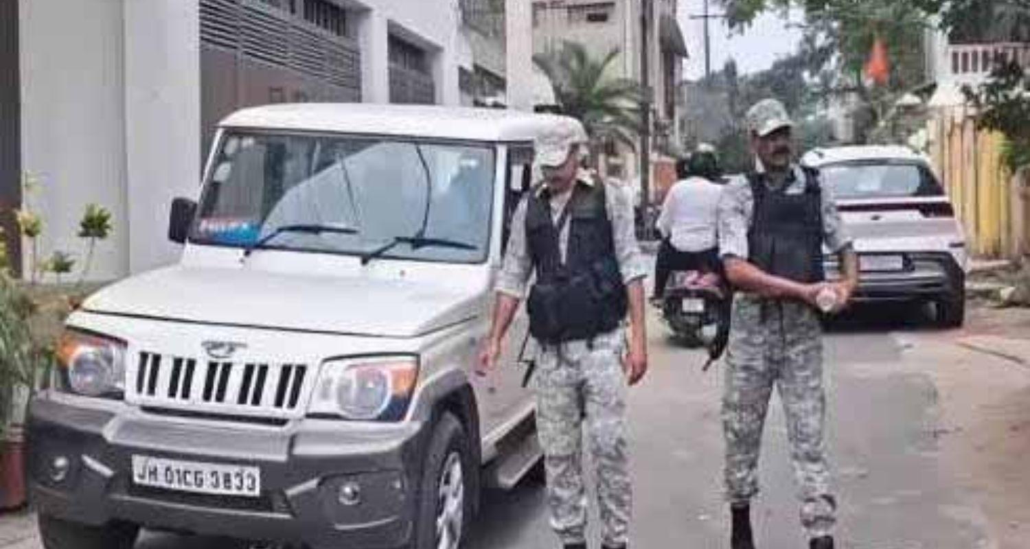 ATS team inspects RSS office in Ranchi, seizes CCTV footage